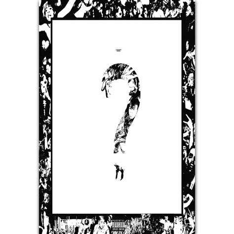 Mq3572 New Xxxtentacion Rap Hip Hop Rapper Music Album Cover Hot Art Poster Silk Canvas Home