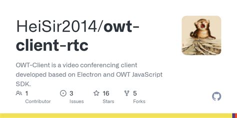 github heisir2014 owt client rtc owt client is a video conferencing client developed based on