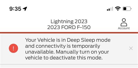 Your Vehicle Is In Deep Sleep Mode Rf150lightning