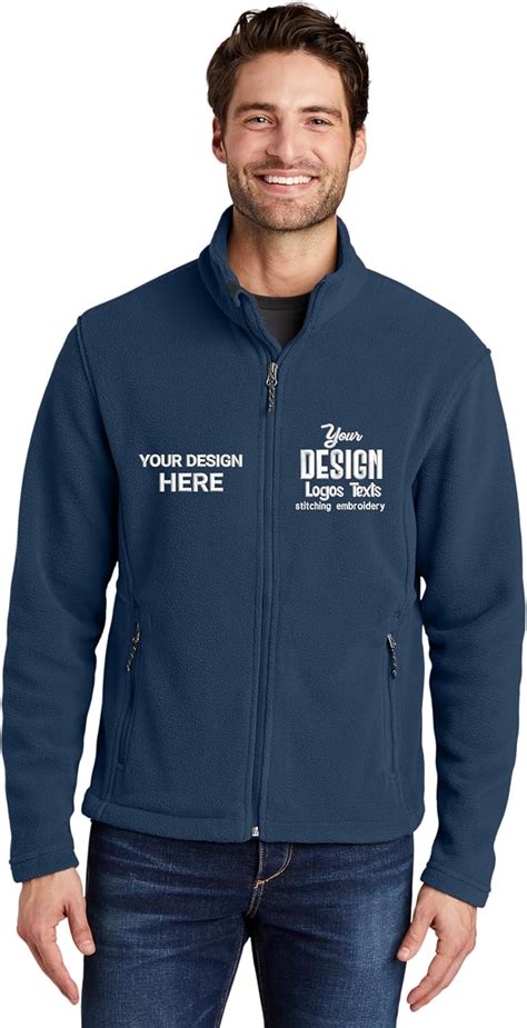 Starlight Design Custom Embroidered Fleece Jacket For Men