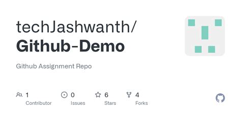 github techjashwanth github demo github assignment repo