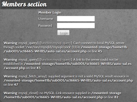 Php Cant Connect To Local Mysql Server Stack Overflow