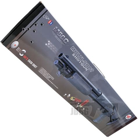 Tri Shot Fab Airsoft Shotgun Pump Double Eagle M56c Pump Action Airsoft