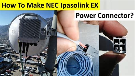 How To Make Nec Ipasolink Ex Power Connector Ex Radio Link Power Connector Pk