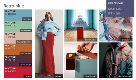 25 26 Fw Fabric Season Forecast Color Combinations Fashion Trends