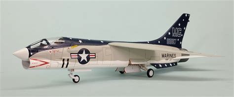 72nd F 8c Crusader Attempted Conversion Using The Old 72nd Hasegawa Kit Ready For