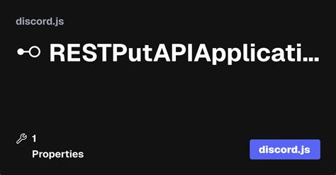 Restputapiapplicationcommandpermissionsjsonbody Discord Js Main