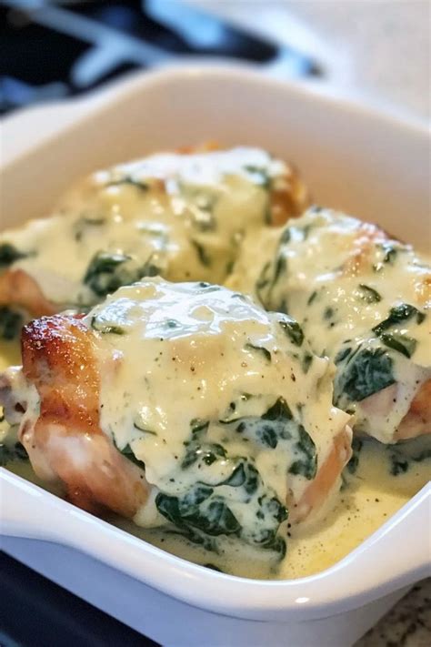 30 Chicken Thighs With Spinach Recipes That Will Become Weeknight