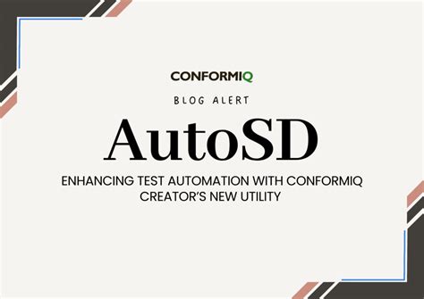 Autosd Effortless Scriptless Automation By Conformiq