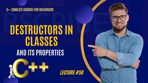 Destructors In Classes In C OOP C OOP Course For Beginners In