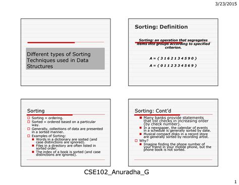 Stack And Queue Implementation And Explanation Sorting Material Provided Cse Anuradha