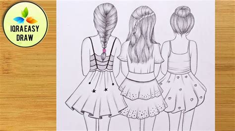 Top 999 Best Friends Drawing Images Amazing Collection Best Friends