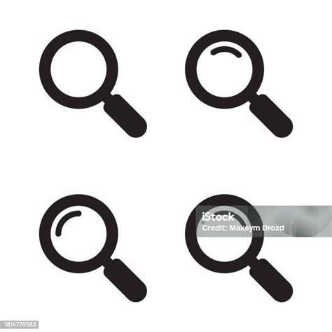 돋보기 아이콘 벡터 돋보기 또는 확대경 기호 웹 검색 아이콘입니다 0명에 대한 스톡 벡터 아트 및 기타 이미지 0명 검색 돋보기 광학 기기 Istock