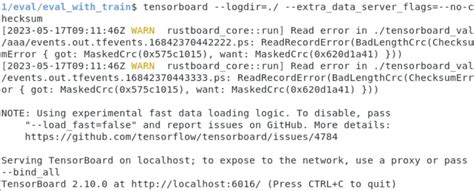 A Simple Question How Could I Read Only Partial Data From Tfevents File · Issue 6388