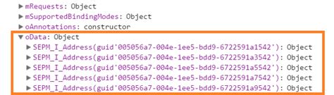 Javascript How To Go Through Each Object In Odata Stack Overflow