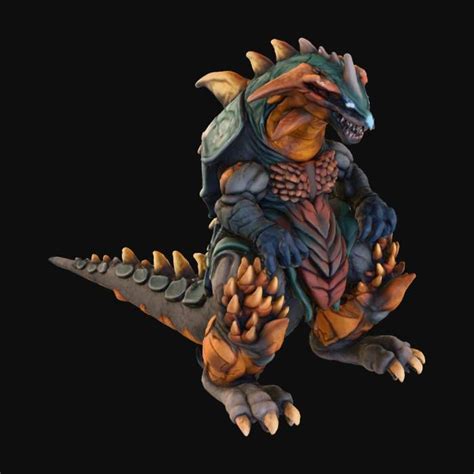 Ultra Kaiju Segmeger Download Free 3d Models Generated With Meshy