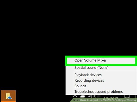 How To Adjust The Volume Of A Single Window 8 Steps