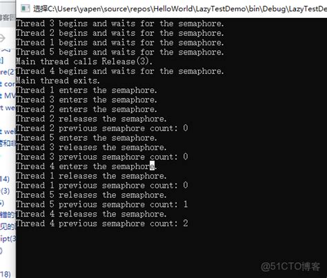 Semaphore 类 的使用理解c51cto博客dispatchsemaphoret