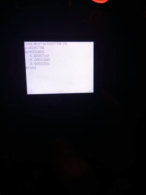 Data Abort Pls Help Rrockbox