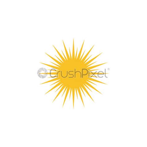 Sun Logo Vector Templates Stock Vector 1435340 Crushpixel