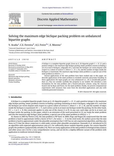 pdf solving the maximum edge biclique packing problem on unbalanced bipartite graphs dokumen
