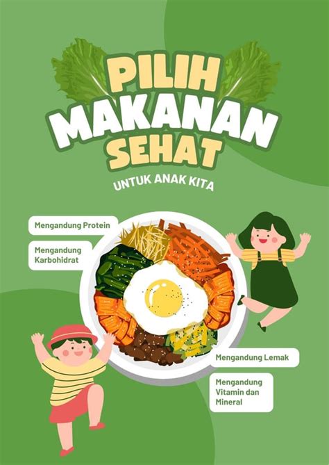 Gratis Desain Contoh Rantai Makanan Canva