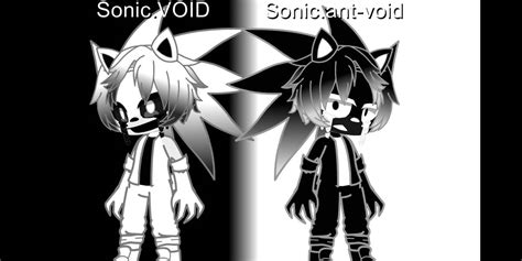 Sonic Void Meets Sonic Ant Void By Doublewarrior On Deviantart