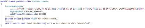 Source Generated RegEx In NET
