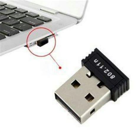 Usb Mini Wifi Wireless Adapter Wi Fi Network Card 802 11n 150m Shopee