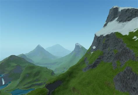 Fantasy Mountain Landscape Rroblox