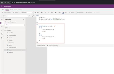 Power Apps Error Handling Part 2 Displaying Error Messages Immersivecoder