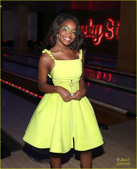 Marsai Martin Rocks Two Neon Dresses For Her 15th Birthday Party