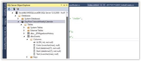 Asp Net Core Weekly Calendar Open Source Daypilot Code