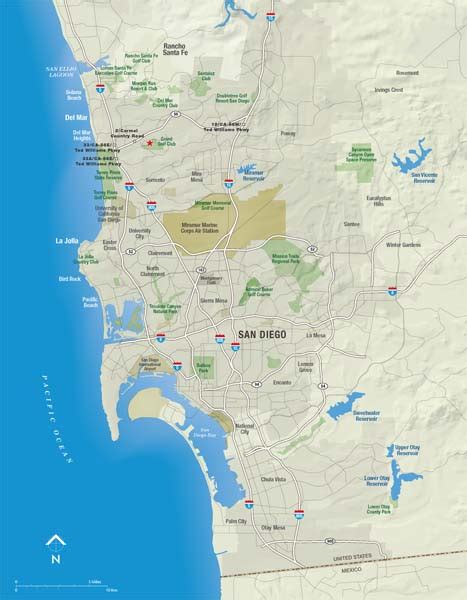San Diego Neighborhoods Map San Diego Neighborhoods Nzqpb