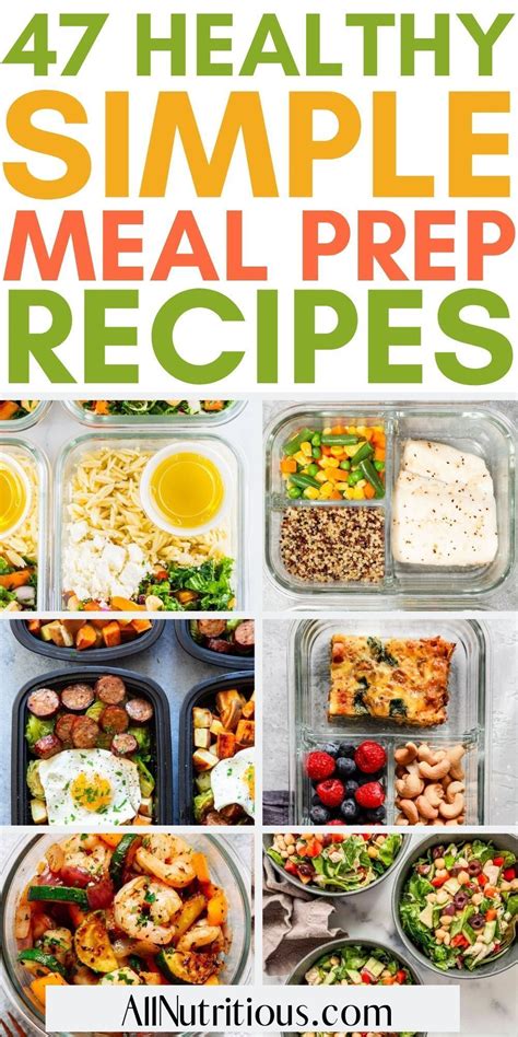 47 Healthy Meal Prep Ideas That Are Super Easy Clean Eating Meal Plan