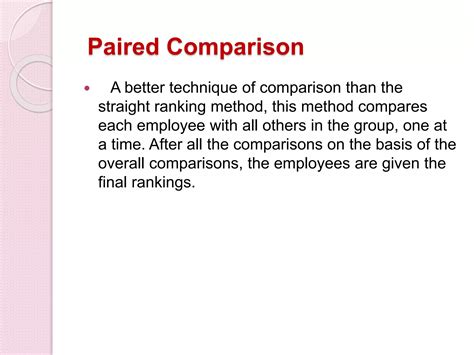 Appraisal Method Ppt