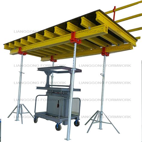 China Big Area Slab Flying Table Formwork System For Concrete
