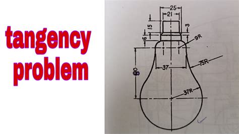 Tangency Problem Light Bulb Youtube