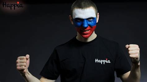 Грим болельщика быстро и легко - YouTube