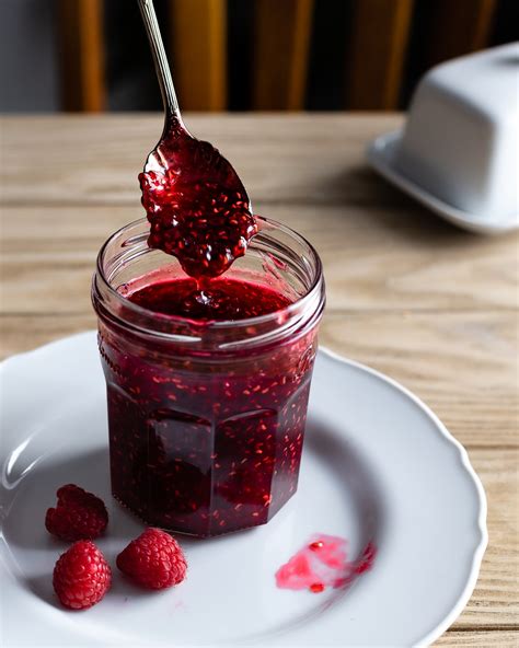 Easy Homemade Raspberry Preserves With No Pectin Make It Dough