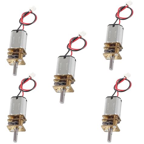 5pcs Mini N20 Gear Motor Dc 3v Mini Micro N20 Gear Grandado