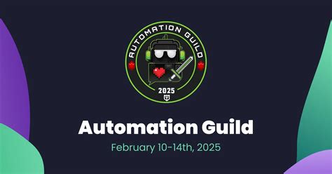 See You At Automation Guild 25