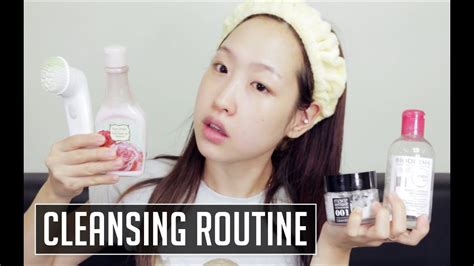 My Cleansing Routine 나의 클렌징 루틴 Youtube