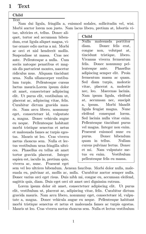 Horizontal Alignment How To Align Mdframed Inside Another Frame