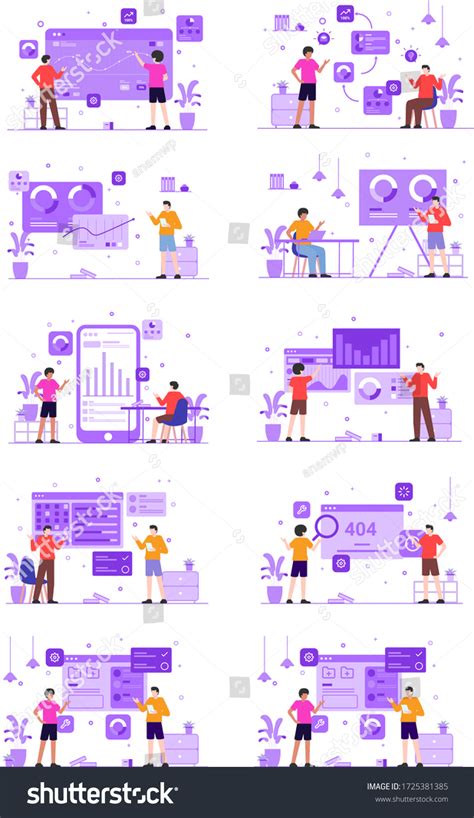 Data Anlysis Over 19 Royalty Free Licensable Stock Vectors And Vector