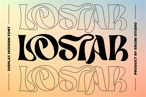 Lostar Font Vectordad