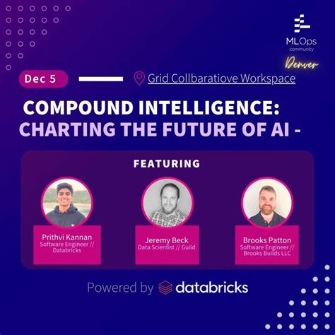 Databricks On Linkedin Join Our Upcoming Denver Mlops Community Meetup Where Well Dive Into