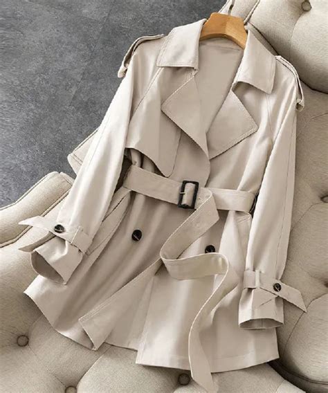 나도여신 봄절기하프기장트렌치코트