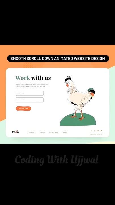 🔥 Smooth Scroll Down Animation In Html And Css Make Your Website Look Amazing 🚀 Youtube