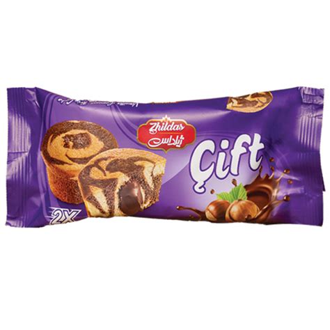 کیک دوقلوی دو رنگ با کرم کاکائو ژیلداس